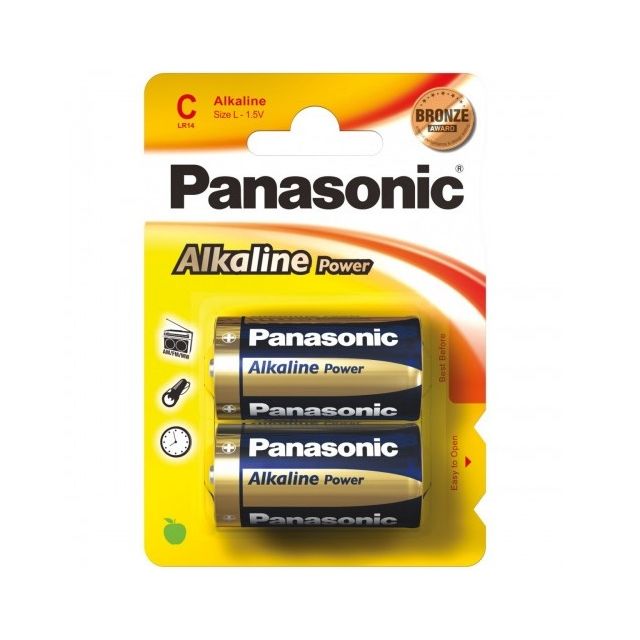 Panasonic Alkaline Power C - BatteryTech