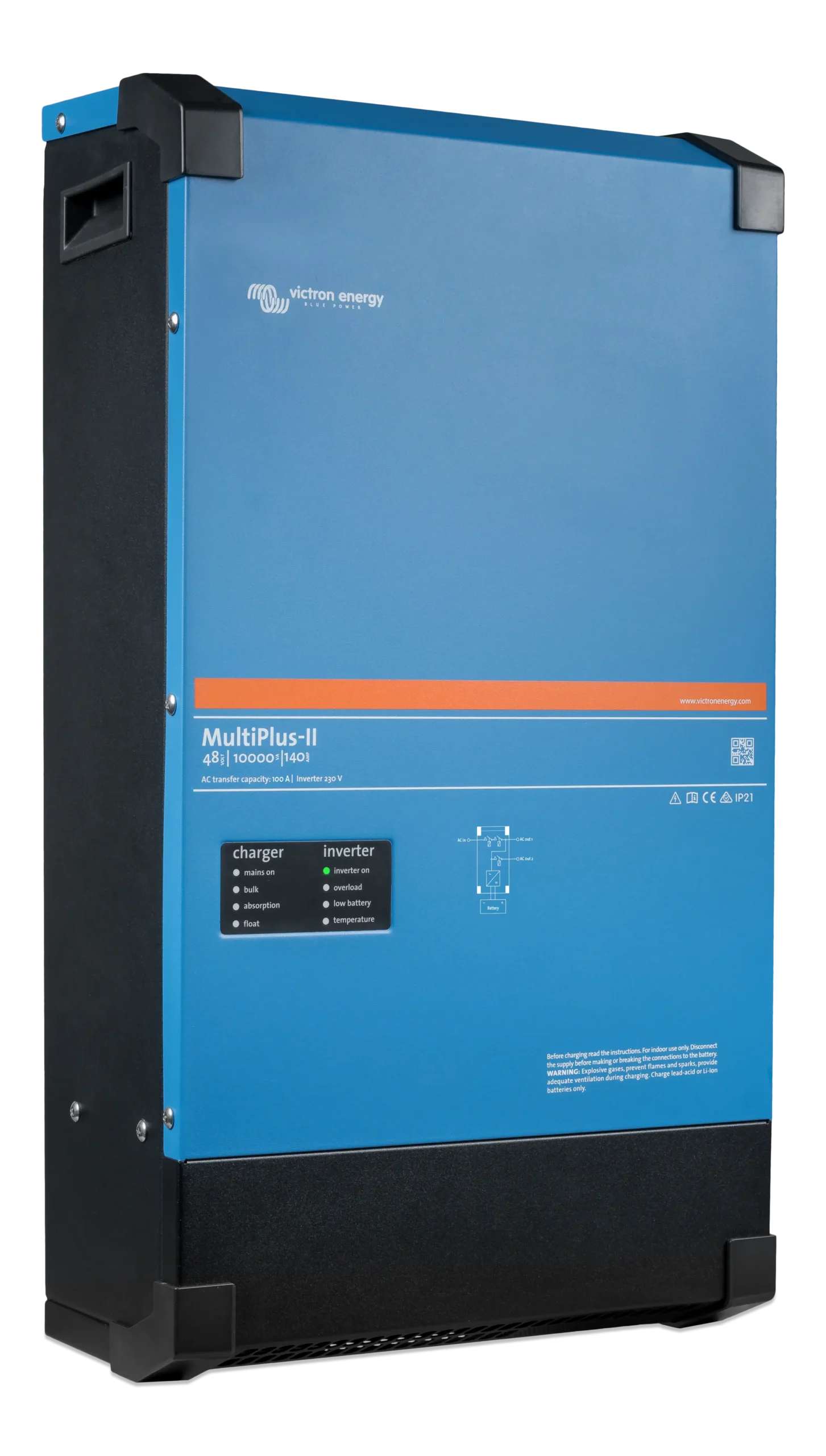 Victron Multiplus II 48V – 10KVA Inverter/Charger για φωτοβολταϊκά