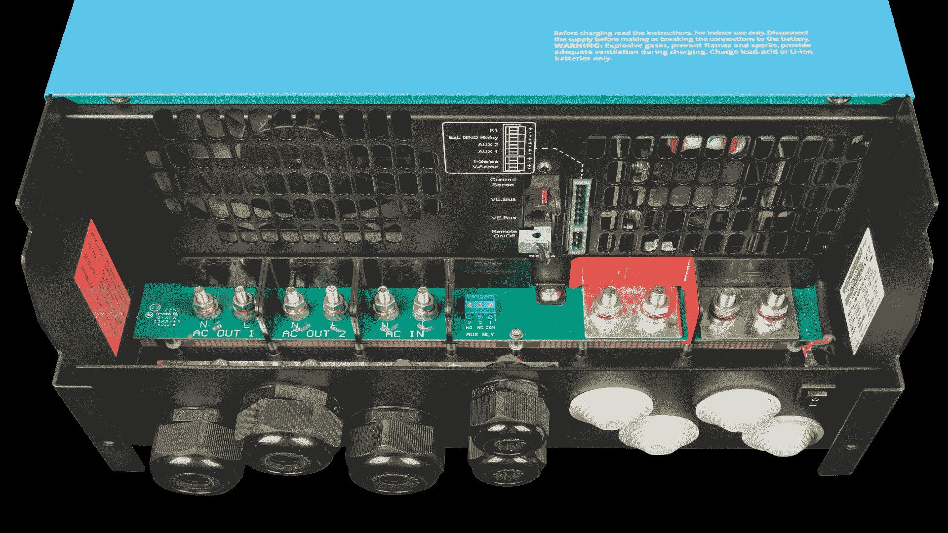 Victron Multiplus II 48V – 10KVA Inverter/Charger για φωτοβολταϊκά